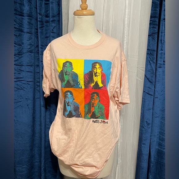 Poetic License | Tops | Xl Thirsty Single Poetic Justice Pink Tshirt ...